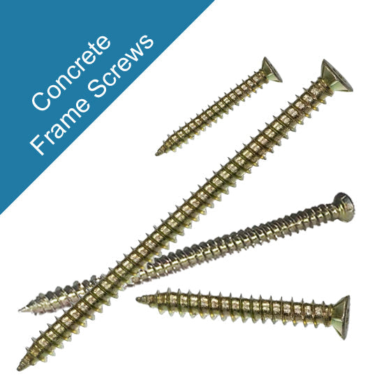 Concrete Frame Screws | Reisser | Trade Discounts – Fixabolt