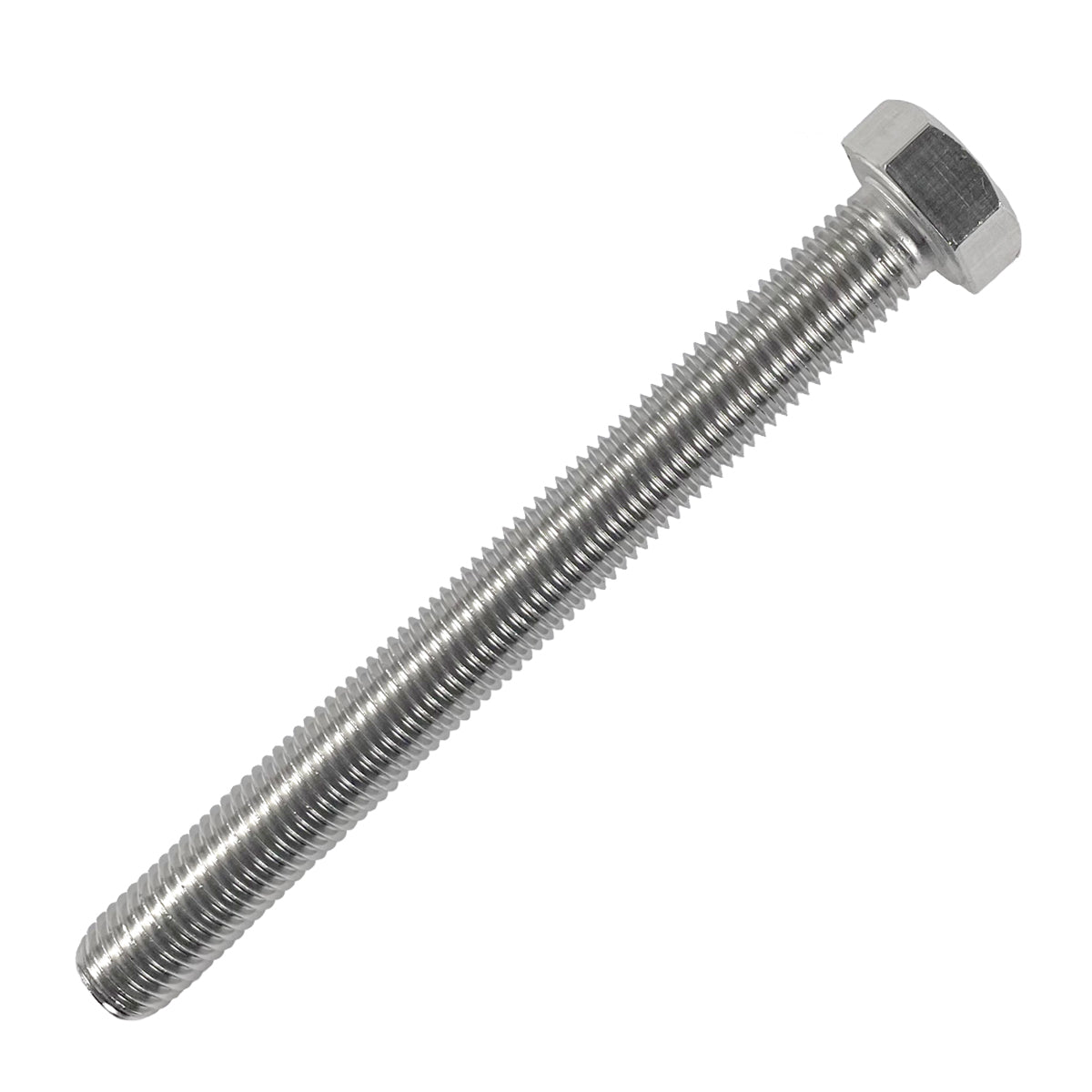 M10 x 180mm Fully Threaded Bolt Stainless Steel (Set Screw) DIN 933 ...