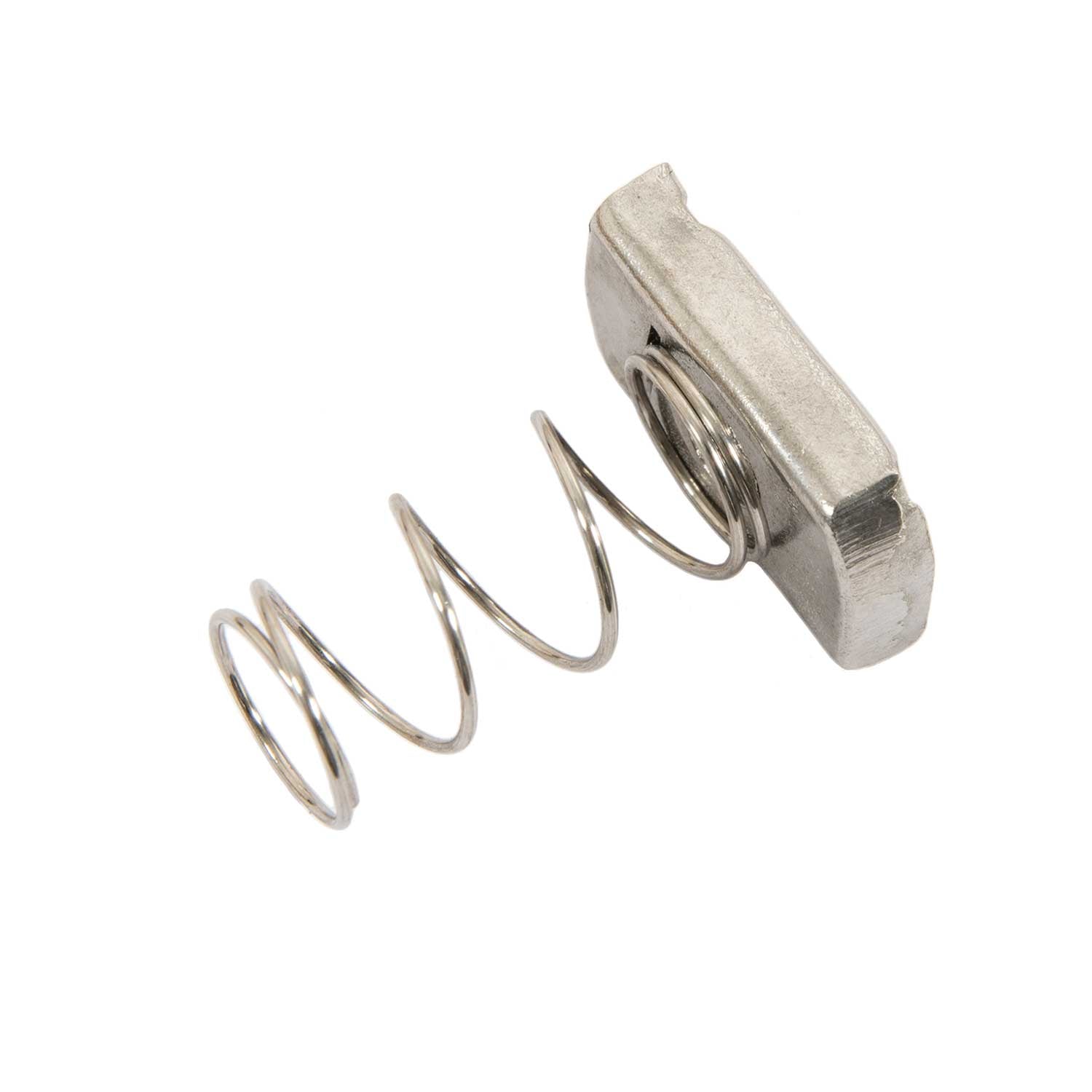 M8 Channel Spring Nut (Long Spring) A4 Stainless | Fixabolt
