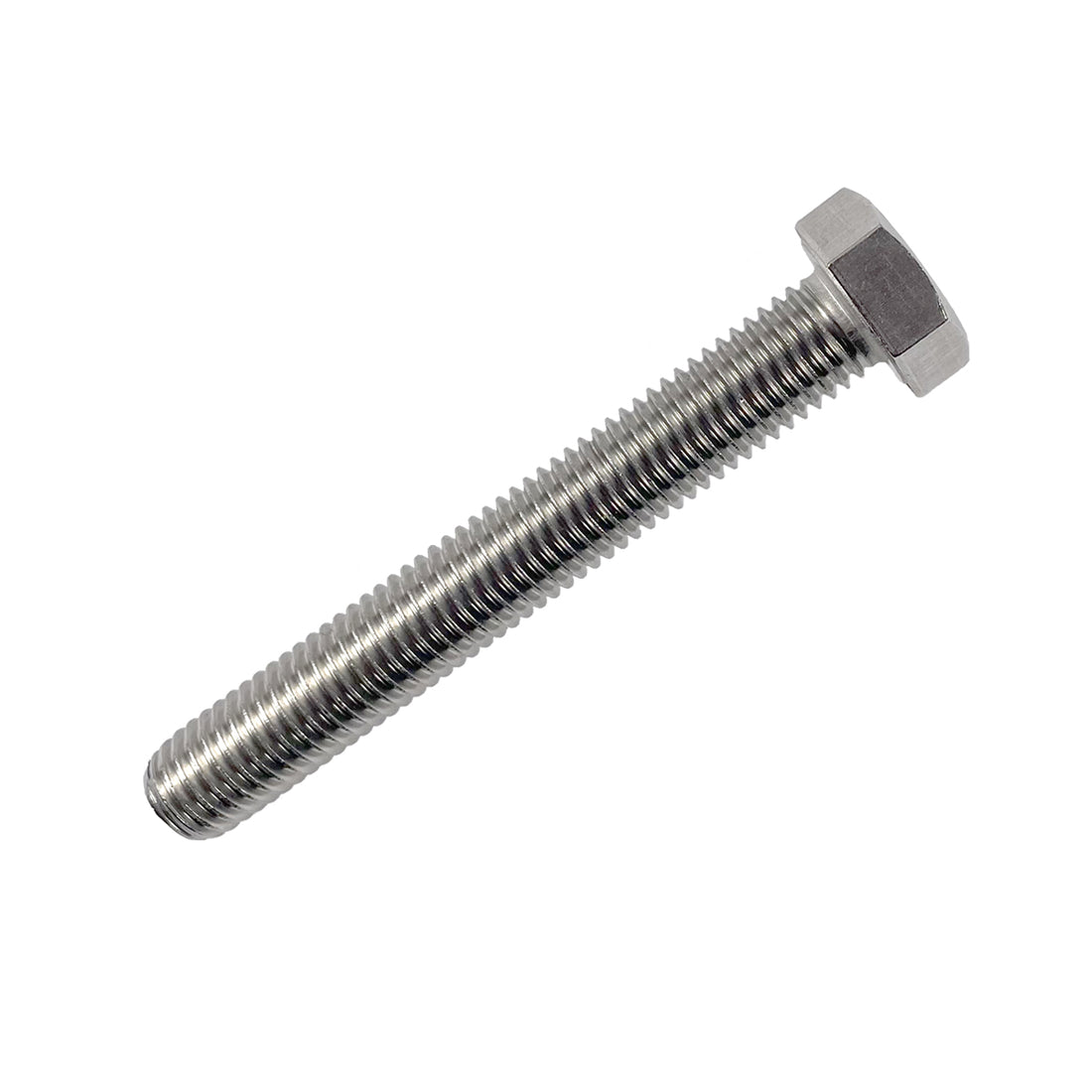 M8 x 140mm Full Thread Bolt Stainless Steel (Set Screw) DIN 933 | Bulk ...