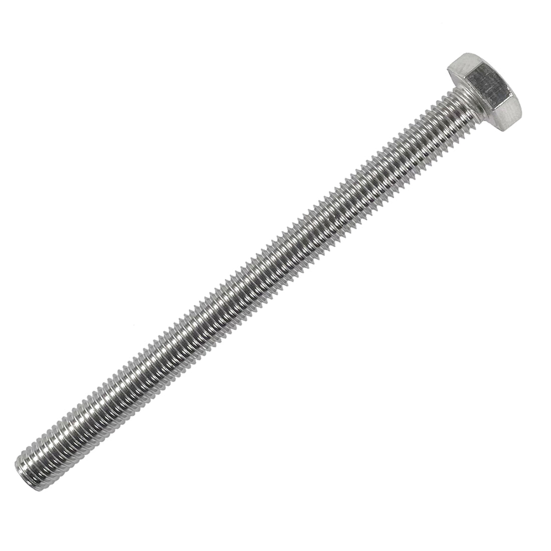 M8 x 190mm Full Thread Bolt Stainless Steel (Set Screw) DIN 933 | Bulk ...