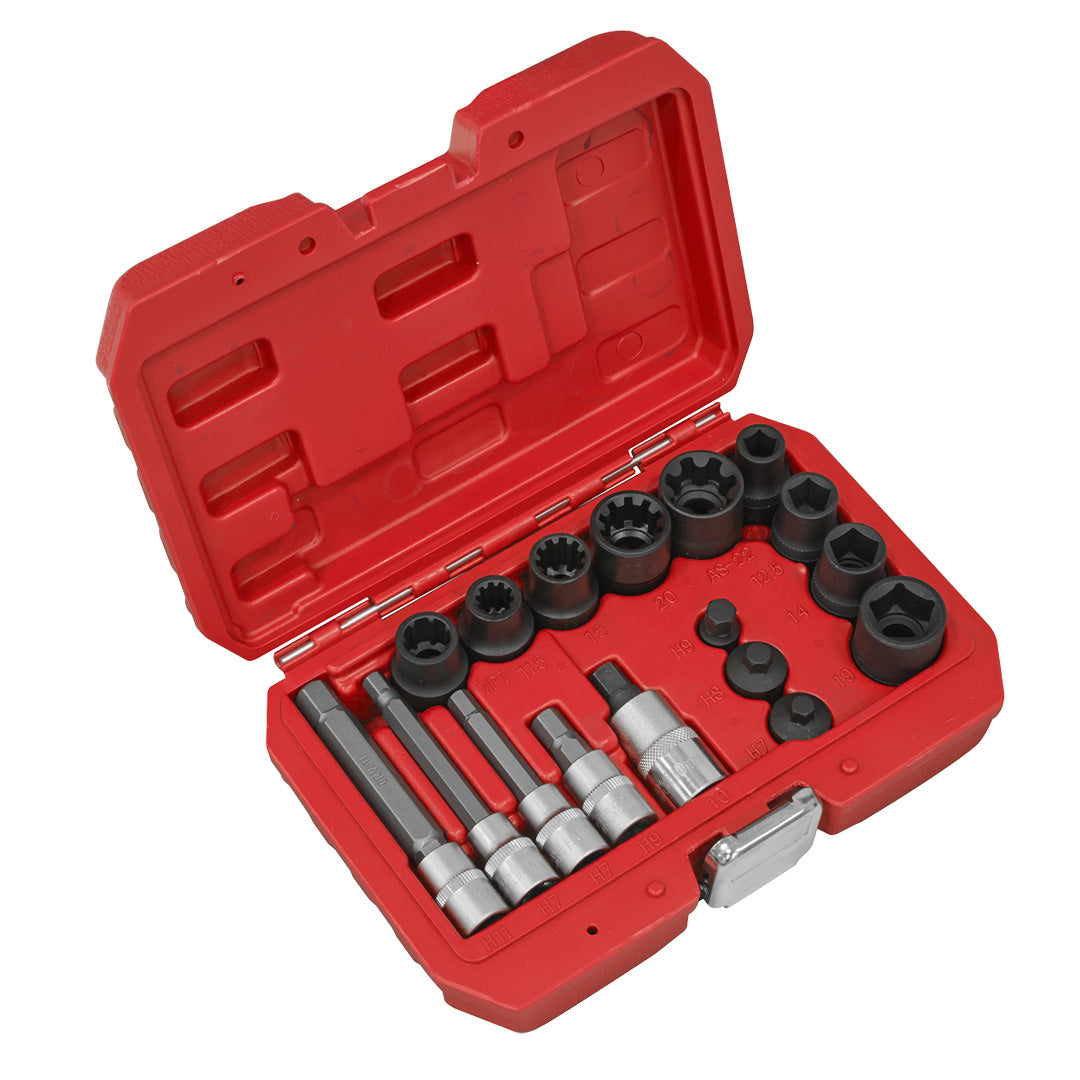 Brake Socket Socket Set 17pc | Fixabolt