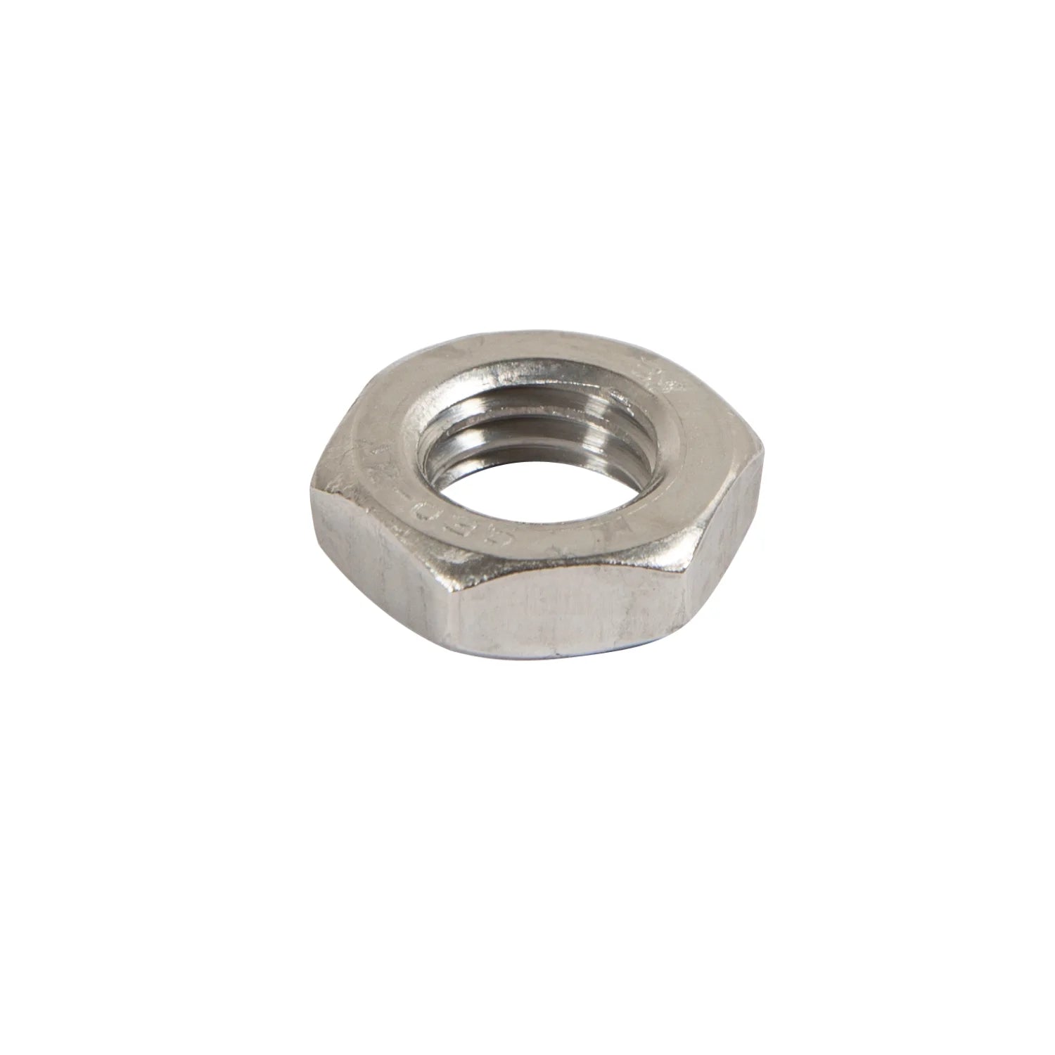M10 Half Nuts Stainless Steel A2 (Thin Nuts) | Fixabolt