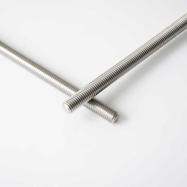 M12 x 1000mm Stainless Steel Threaded Bar / Threaded Rod DIN 976-1 ...