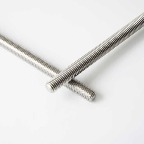 M14 x 1000mm Stainless Steel Threaded Bar / Threaded Rod DIN 976-1 ...