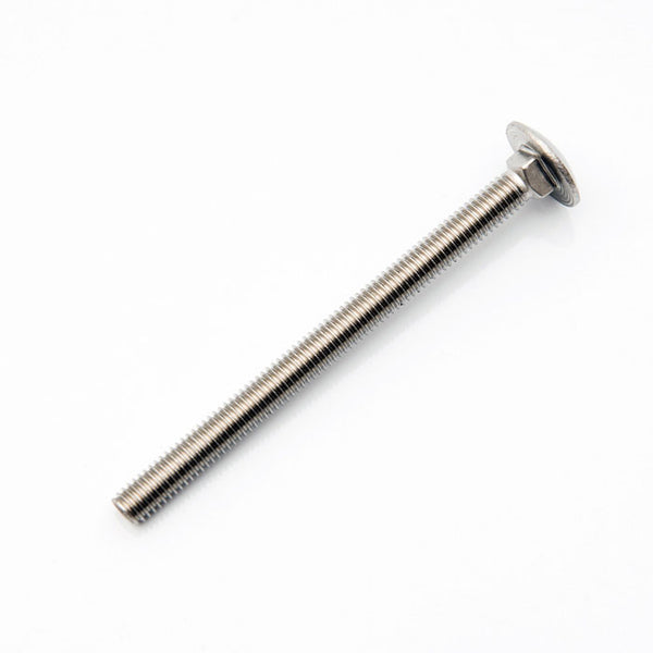 M8 x 160mm Coach Bolt Stainless Steel A2 DIN 603 | Earn Points – Fixabolt